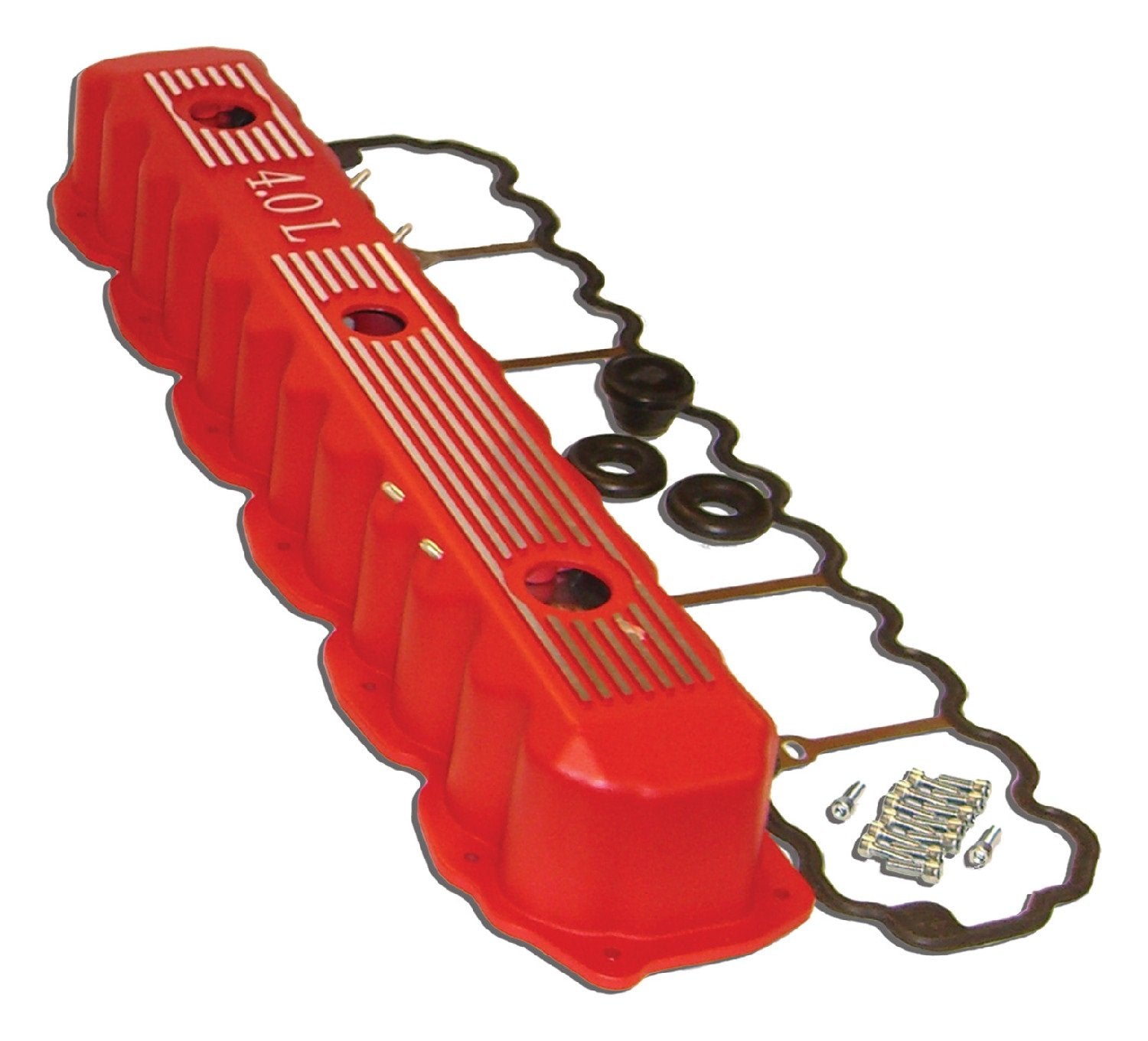Valve Cover Kit (Red) 53020323-ALR RT35002 fits 93–04 Jeep YJ, TJ, XJ ...